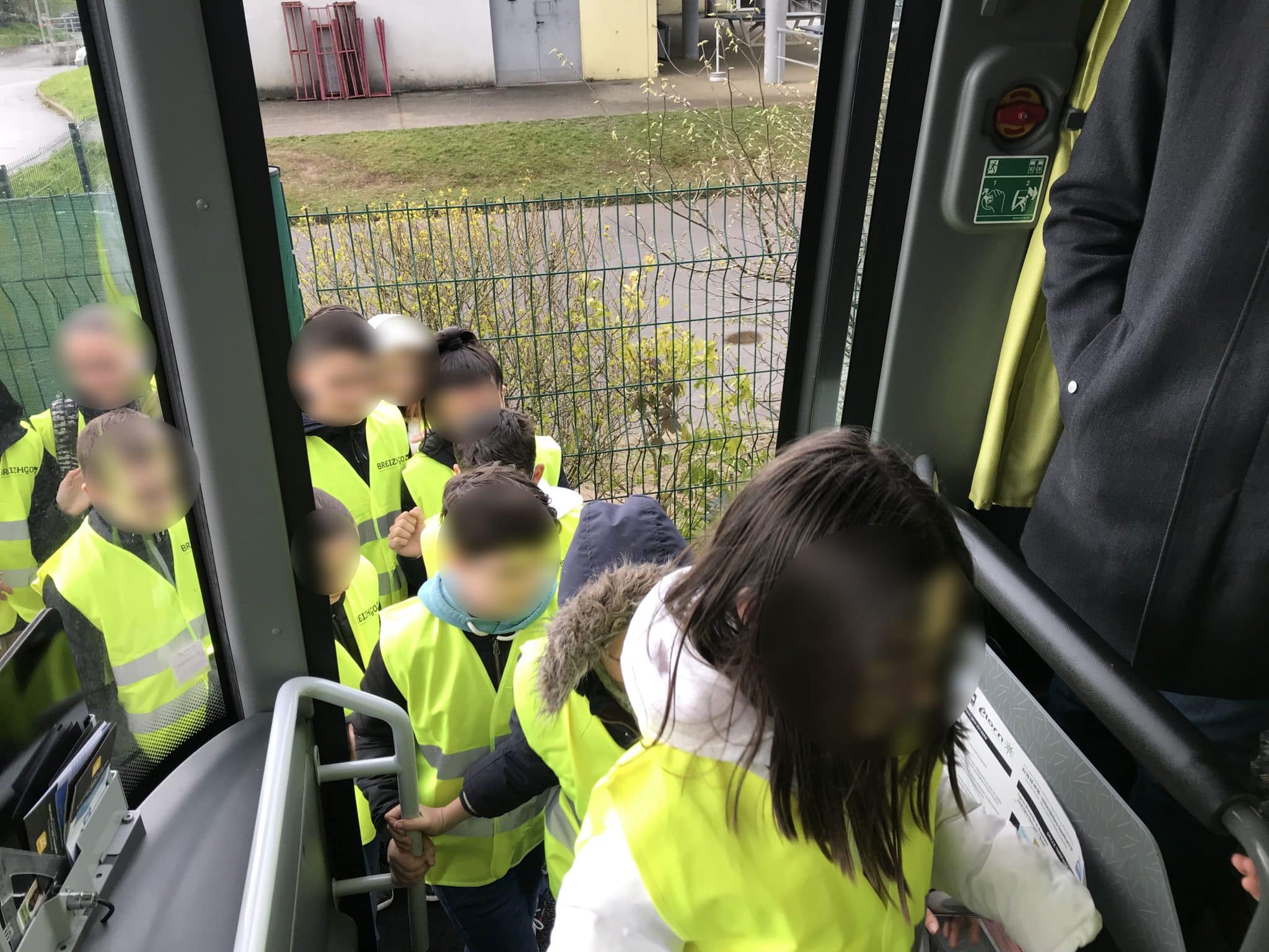 Exercice de sécurité routière à Landivisiau » Réseau Océlorn bus et cars